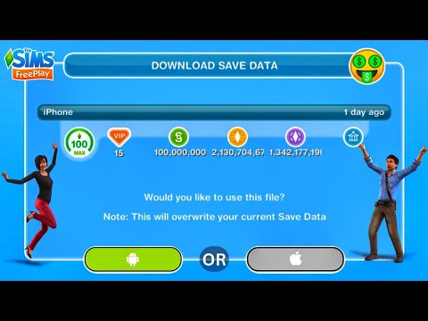 New Sims FreePlay Working Money Cheat 2025 || 100% Working Save Data for iOS & Android