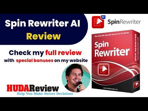 Spin Rewriter AI review | Demo | Bundle | Huge Bonus | Discount Coupon