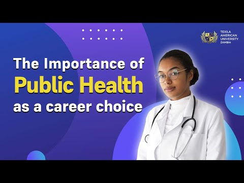 The Importance of Public Health as a Career Choice