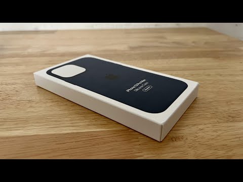 iPhone 13 Pro Max Abyss Blue Silicone Case Unboxing