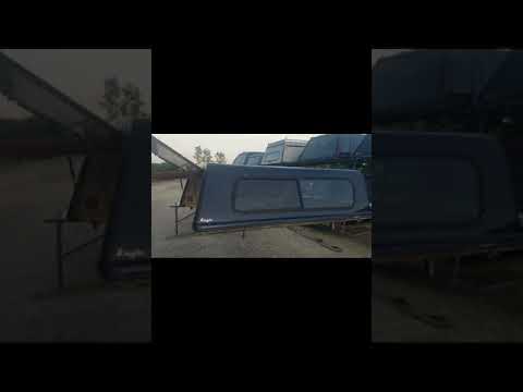 Used Cab High truck Cap topper camper shell for sale. 97 to 03 Ford F150 6.5 short bed blue
