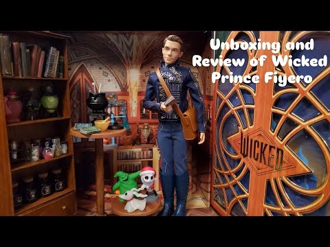 unboxing and review of Wicked Prince Fiyero plus Nightmare before Christmas figurines
