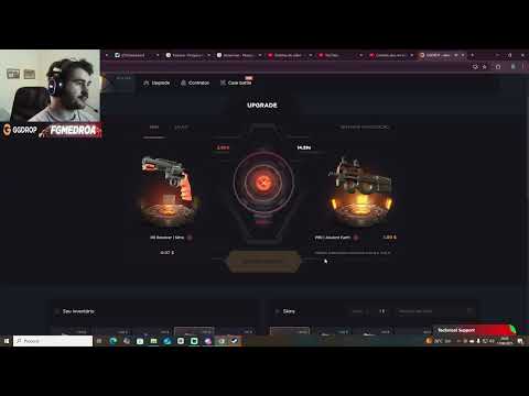 GANHEI UMA SKIN DE 126$ | GGDROP PROMO CODE 2025 | GGDROP CASE OPENING |