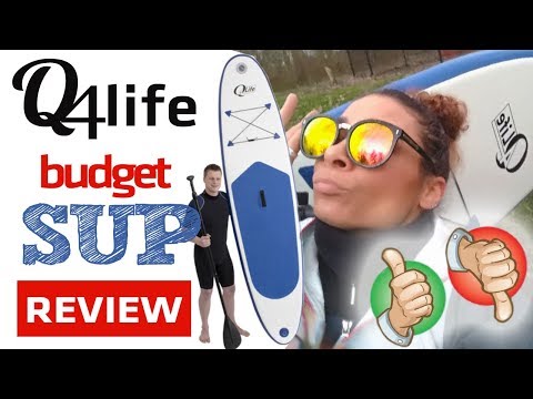 SUP board review - Q4LIFE isup - budget Lidl / Action / Aldi / Amazon