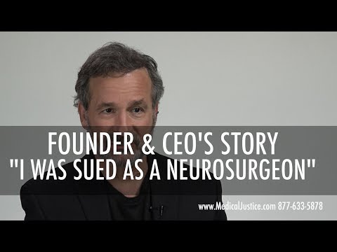 How a Malpractice Lawsuit Affected Me - What Happens to Doctors. Medical Justice 877-633-5878