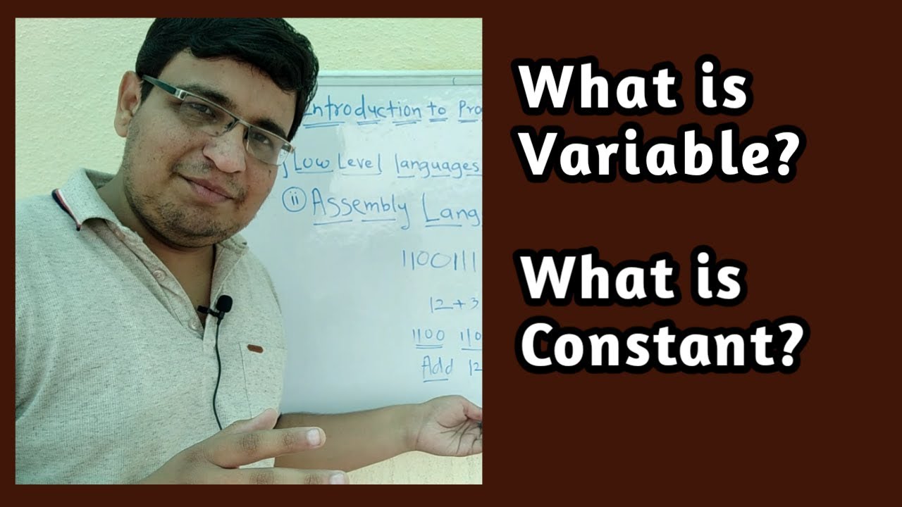 Variables in C | Constant in C | C Programming PART 4