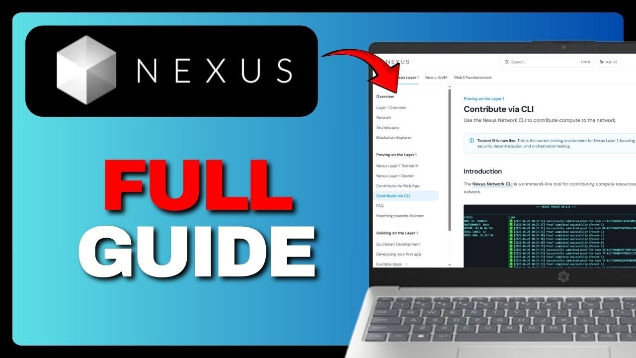 NEXUS CLI NODE SETUP ON WINDOWS MAC AND LINUX: FULL GUIDE 2025!