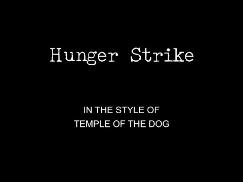 Temple Of The Dog - Hunger Strike - Karaoke - With Backing Vocals