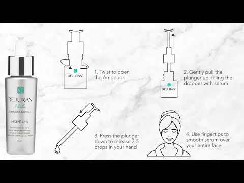 Rejuran® Healer Turnover Ampoule How to Use
