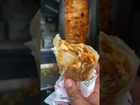 Spicy Chicken Shawarma | Best Food Karama Dubai #shawarma #dubai #shorts
