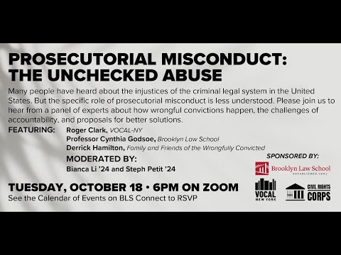 Prosecutorial Misconduct: The Unchecked Abuse