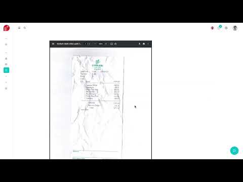 BusinessPlus CFO - AI Assistant - Vision AI Expense Receipt Demo by Chatbot Automation