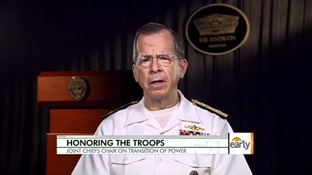 Adm. Mullen on U.S. military morale