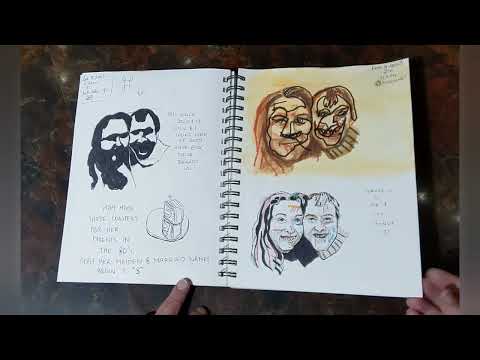 'It's both Freaky and Fascinating' Sketchbook Journal #2 Part 1