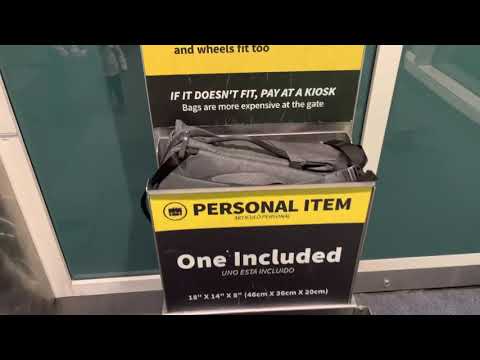 Peak Design 30L backpack - Spirit Airlines Personal item