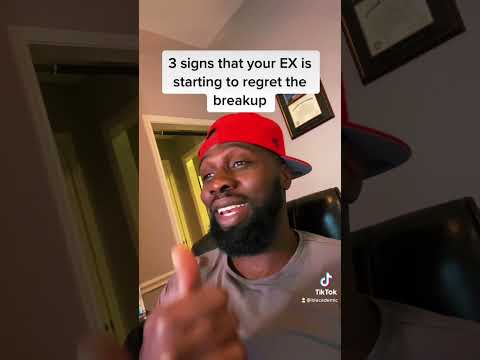 3 signs that your ex is starting to regret the breakup #breakups #nocontact #avoidantattachment