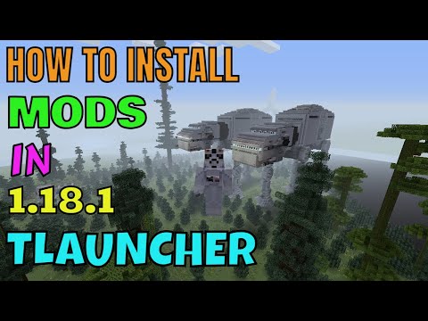 How to download and install Mods in Tlauncher 1.18 || Mods for Minecraft Tlauncher 1.18.1 (2021)