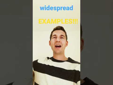 widespread | Vocabulary | Word of the day | #englishvocabulary #ielts #learning #learningenglish