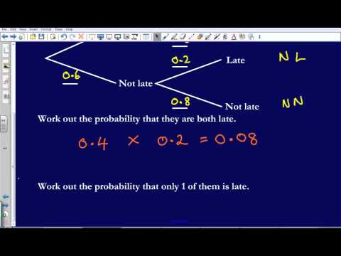 Probabillity Tree Diagrams (Edexcel GCSE Maths)