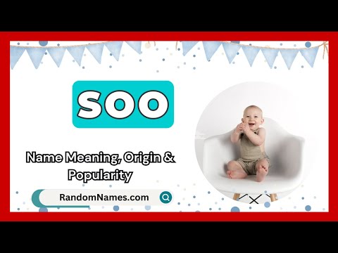 Soo - Baby Boy Name Meaning, Origin & Popularity - RandomNames.com