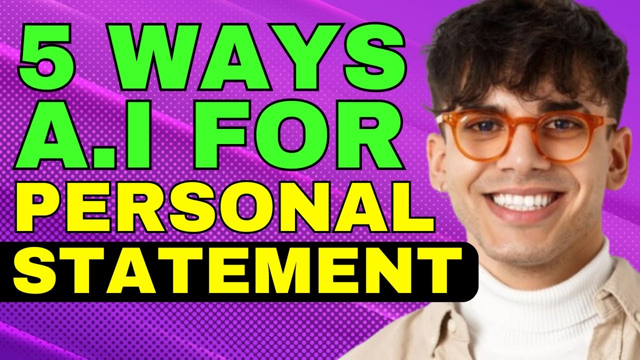 Can You Use AI For Personal Statement? 5 Ways To Make AI Work In Your Favour