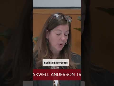 Maxwell Anderson Guilty Verdict