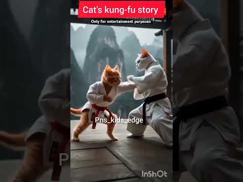 From Zero to Hero: Bullied AI Cat's Kung Fu Revenge#shorts #cats#AIGenerated#catshorts#youtubeshorts