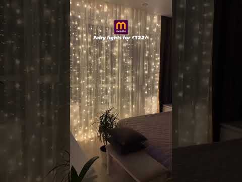 fairy lights for decoration #ledlights #meeshofinds #meeshohaul #usefulgadgetsforhome #aesthetic