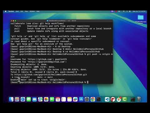 Git and Github Setup on a Brand New Macbook (2025)!!