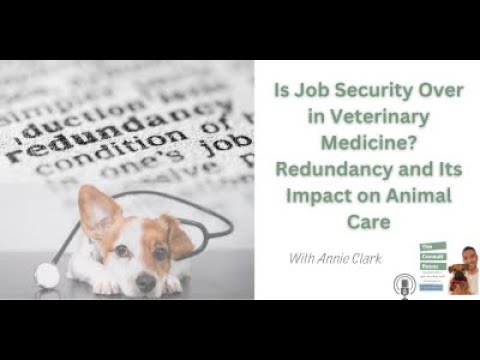 Is Job Security Over in Veterinary Medicine? Redundancy and Its Impact on Animal Care