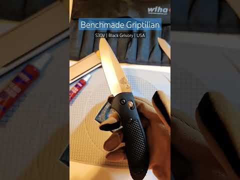 Benchmade Griptilian | S30V | Black Grivory | Made in USA | #edc #knife #benchmade #camping