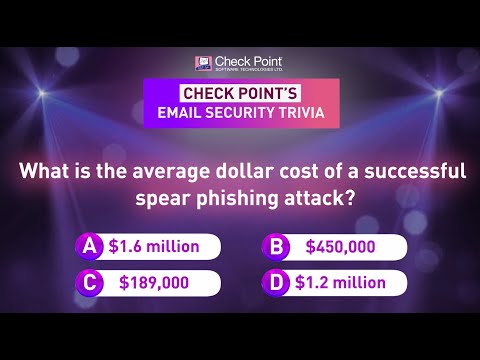 Check Point’s Email Trivia – Question 2