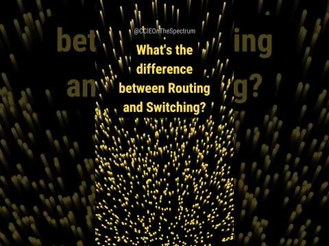 What's the difference between Routing and Switching?