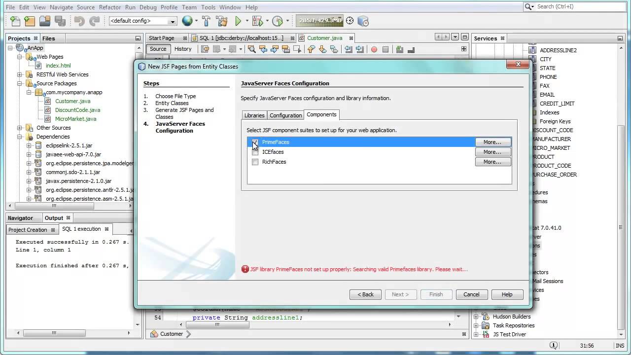 PrimeFaces Development with NetBeans IDE