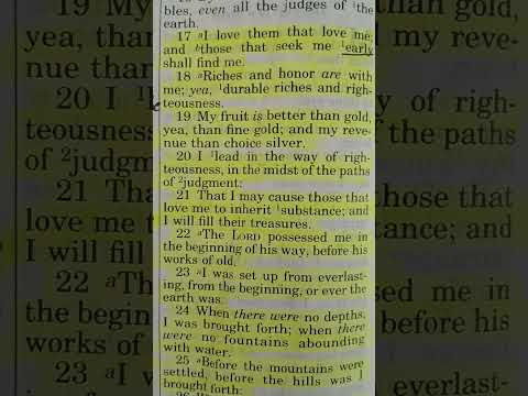 What Does The Word "Find" Mean In Proverbs 8:17?