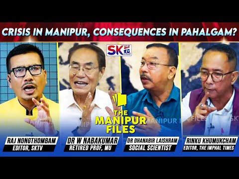 "CRISIS IN MANIPUR, CONSEQUENCES IN PAHALGAM?" on "THE MANIPUR FILES" [25/04/25] [LIVE]