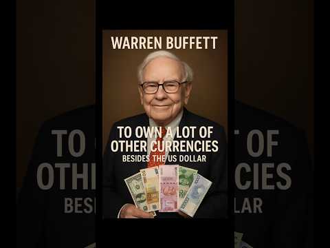 Buffett: Own Currencies Beyond the Dollar #subscribe #news #breakingnews #shorts