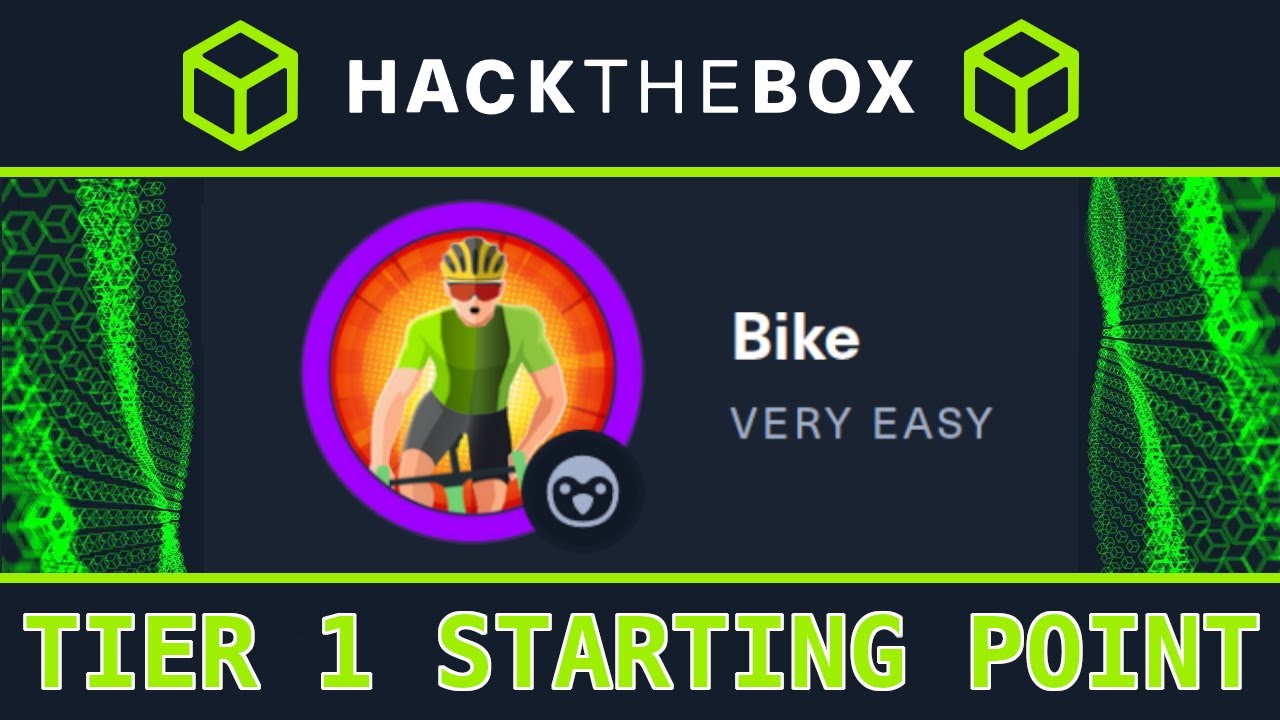 Tier 1: Bike - HackTheBox Starting Point - Full Walkthrough