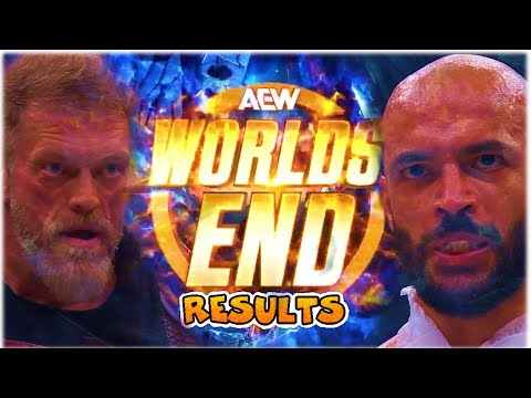 WORLDS END RESULTS 2024 #aew #aewworldsend #wrestlingresults