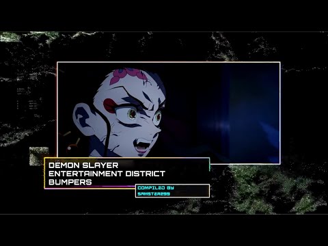 Toonami - Demon Slayer Entertainment District Arc Bumpers