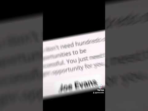 Do All Things! Joe Evans