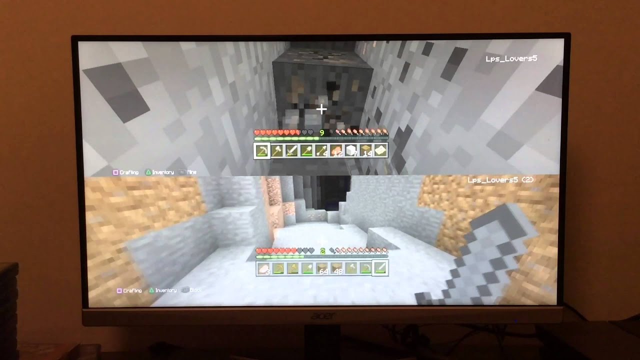 Minecraft PS3: GOING MINING!!!! (2)