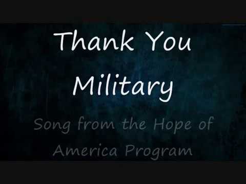 Thank You Military Lyrics