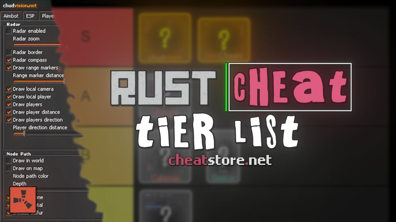 The Best Rust Cheat Tier List Of 2025