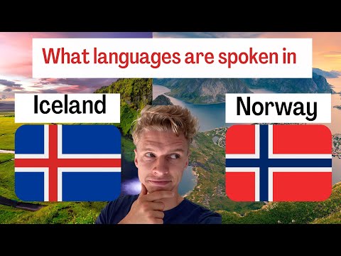 What languages are spoken in Iceland and Norway? 🇮🇸🇳🇴 (Viking and Scandinavian history)