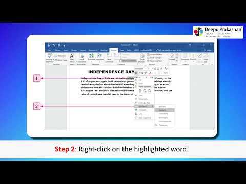 Chapter 3 Topic 4 Thesaurus