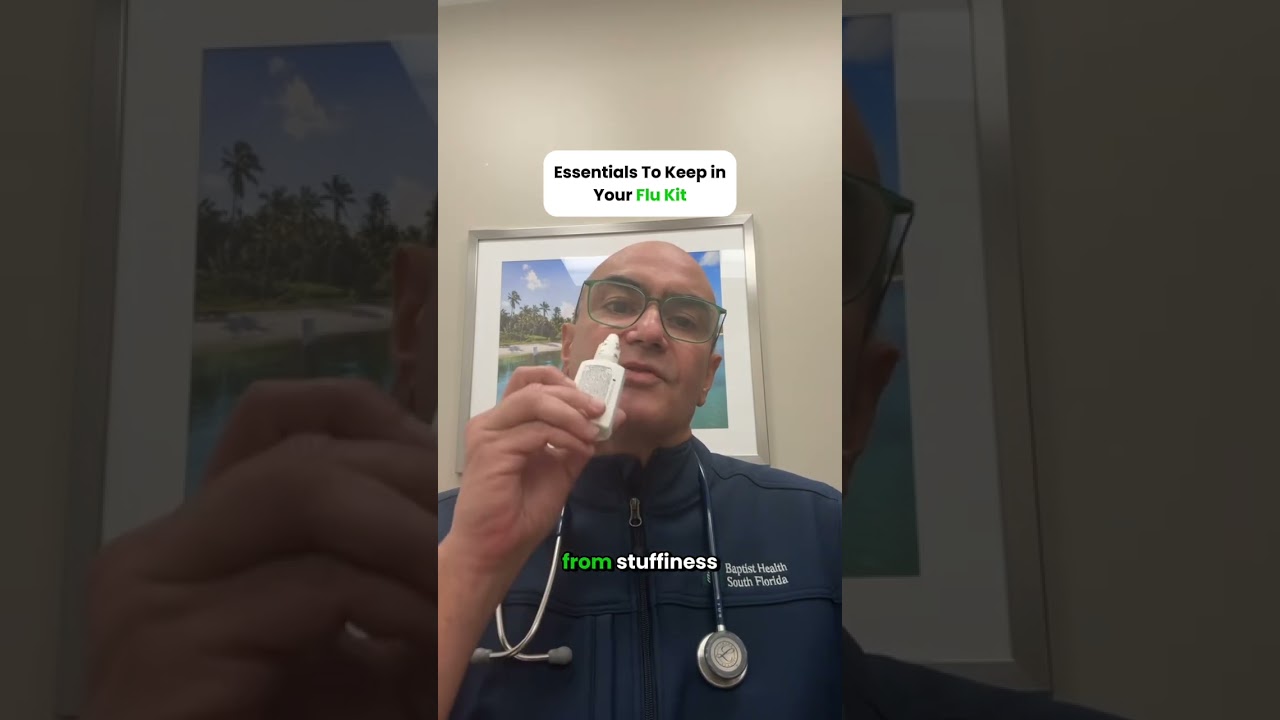 Essentials to keep in your flu kit. #shorts