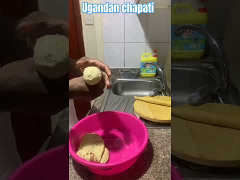how to make a homemade Ugandan chapati from scratch