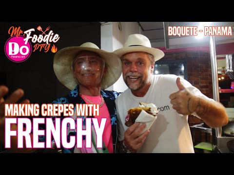 DoPanama.com Mr Foodie PTY: Episode 01 - Making Crepes with Frenchy